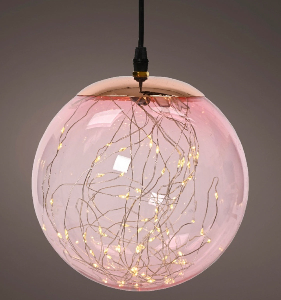 LED Micro Blush Pink Ball – Scape Interiors